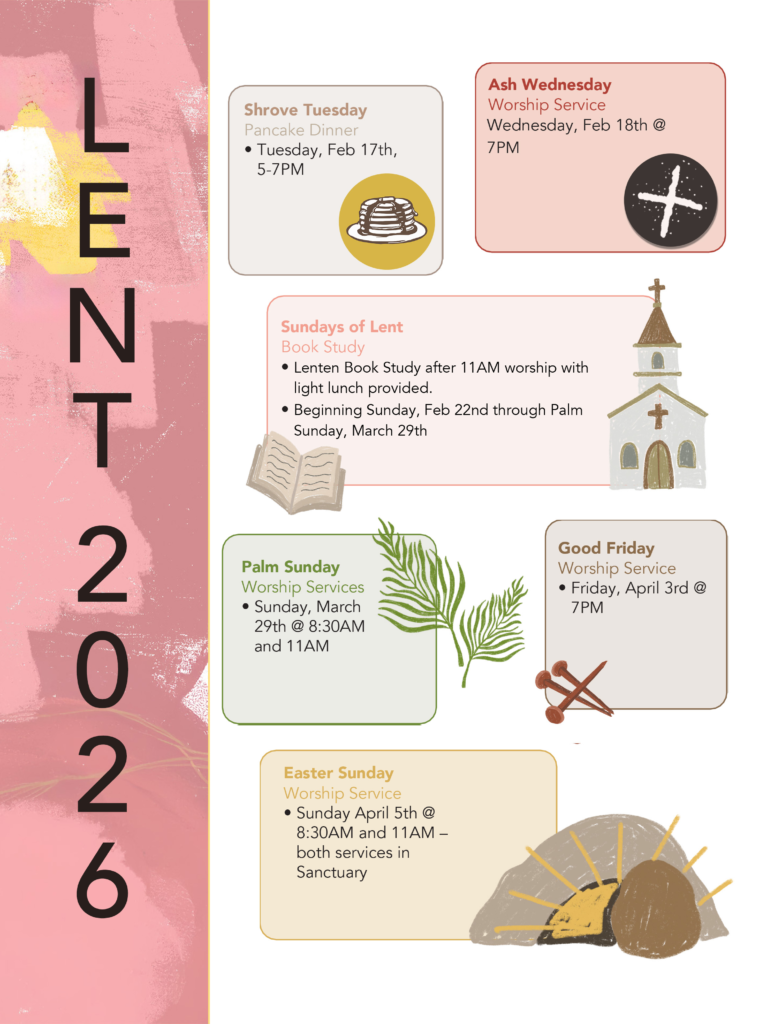 2026 Lenten Season & Holy Week Schedule – Christ United Methodist Church